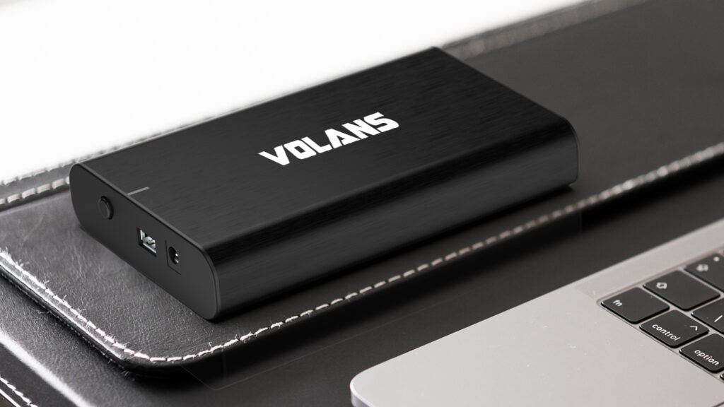 VOLANS VL-UE35S 3.5" SATA to USB3.0 Aluminium Hard Drive Enclosure - Volans