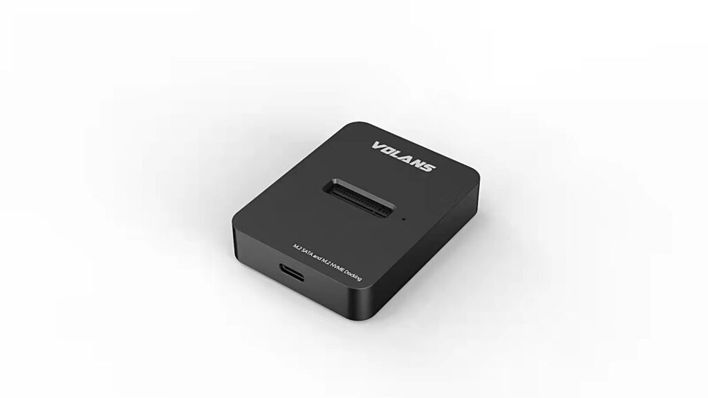 VOLANS VL-DSM2 Aluminium USB-C (Gen 2) M.2 NVMe/SATA SSD Docking ...